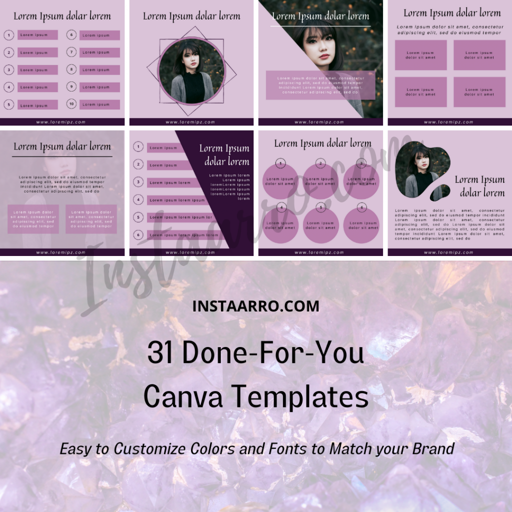 Free Canva Templates | Instaarro